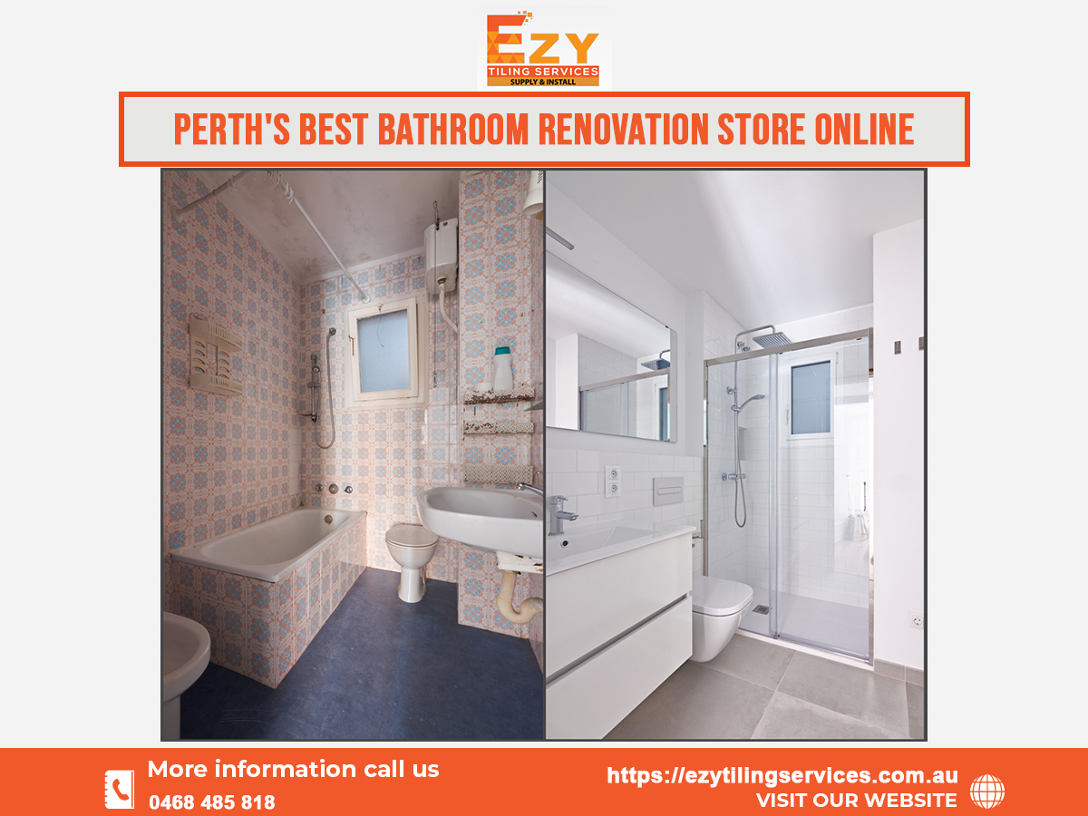 Bathroom Renovation Shop Perth | Tiles Shop Perth - Ezy Tiling