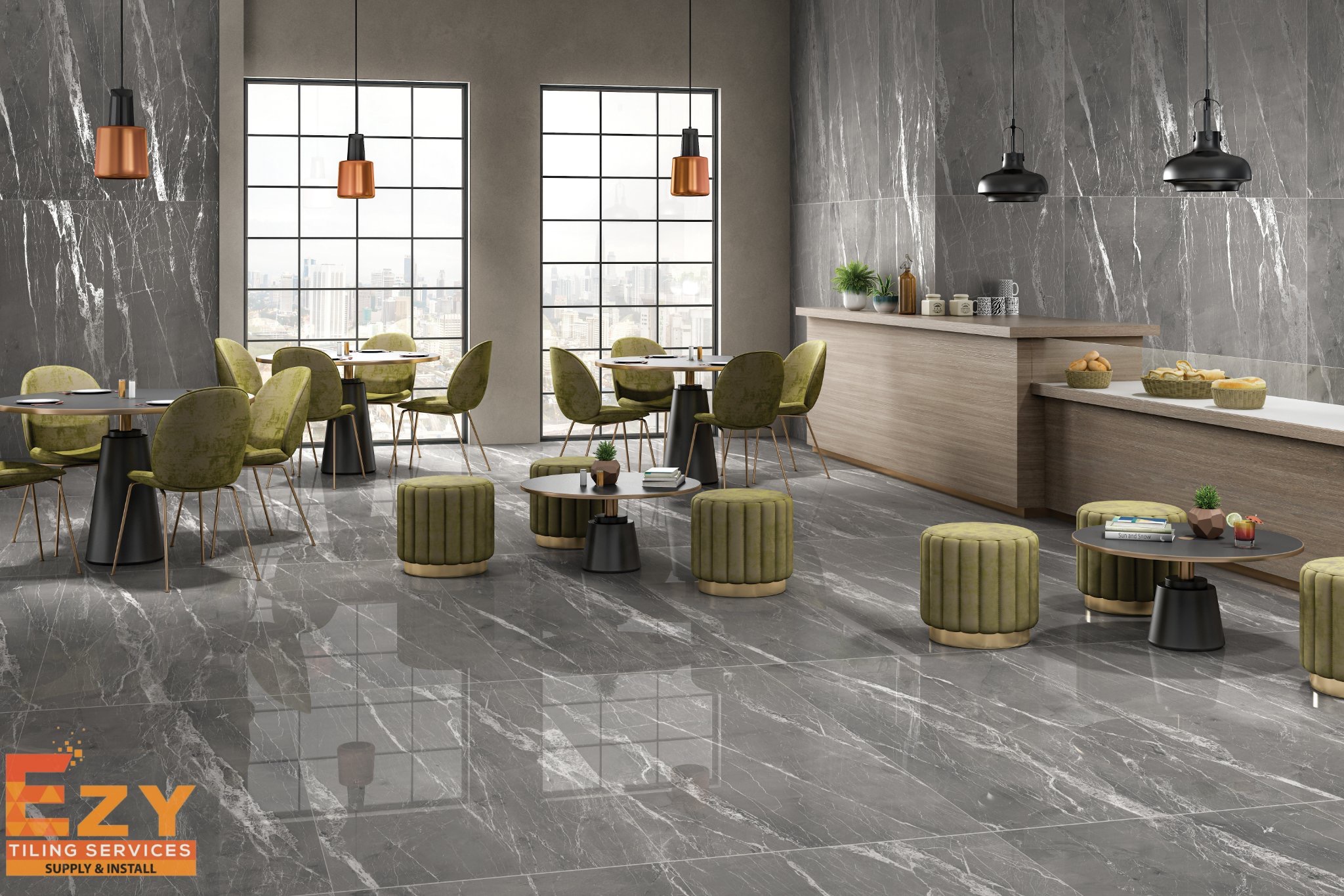 Our Tiles Range - EZY Tiling Services